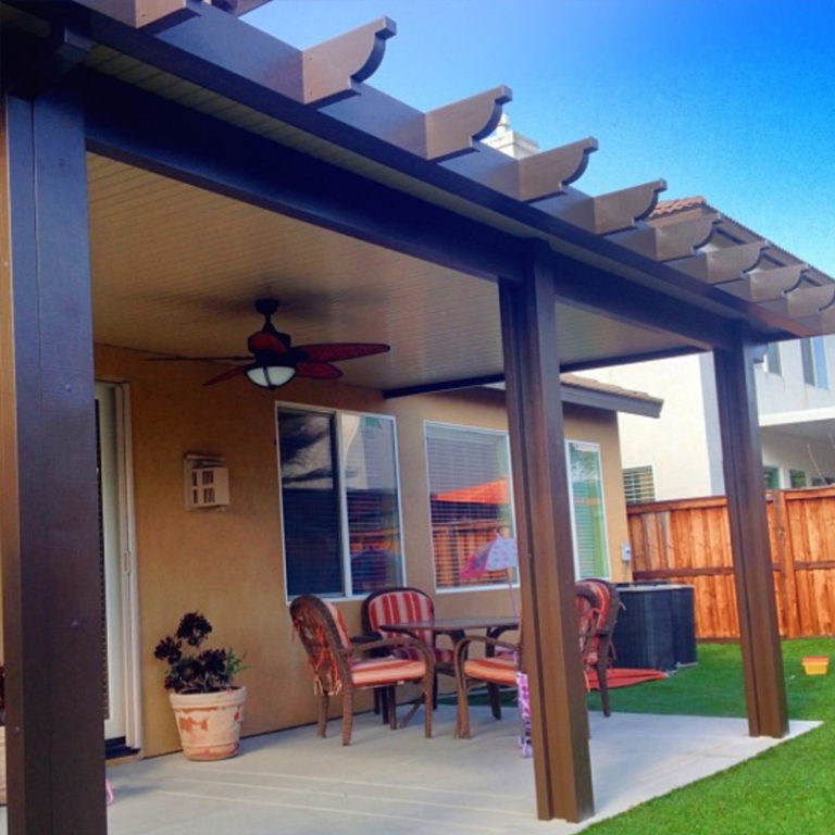 DIY Alumawood Patio Cover Kits, Shipped Nationwide | Gutters & Fans