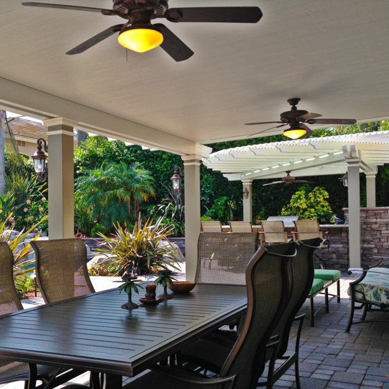 DIY Alumawood Patio Cover Kits, Shipped Nationwide | Gutters & Fans